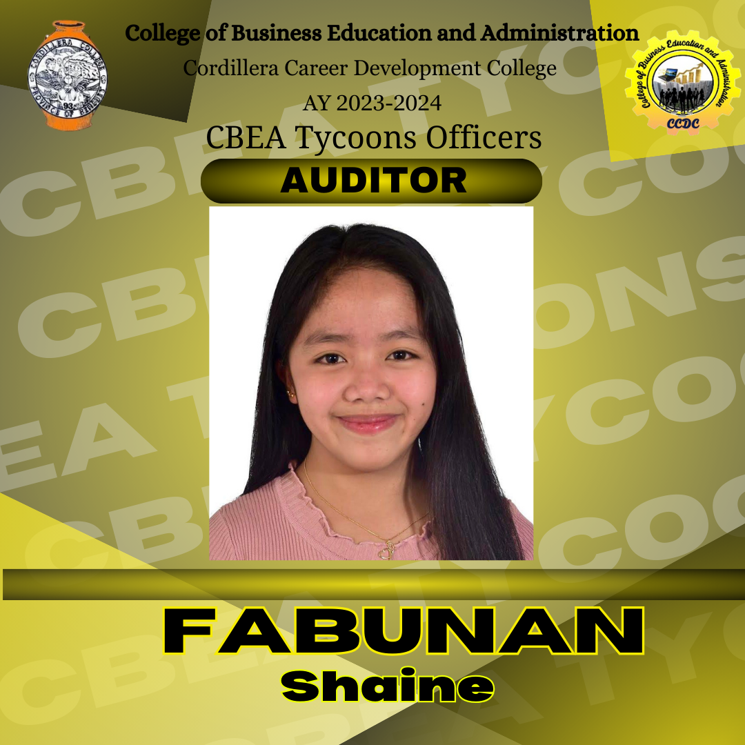 STUDENT ORGANIZATIONS – Cordillera Career Development College